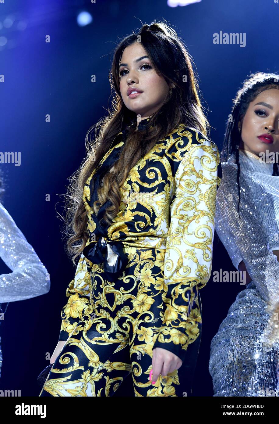 Mabel performs on stage hi-res stock photography and images - Alamy