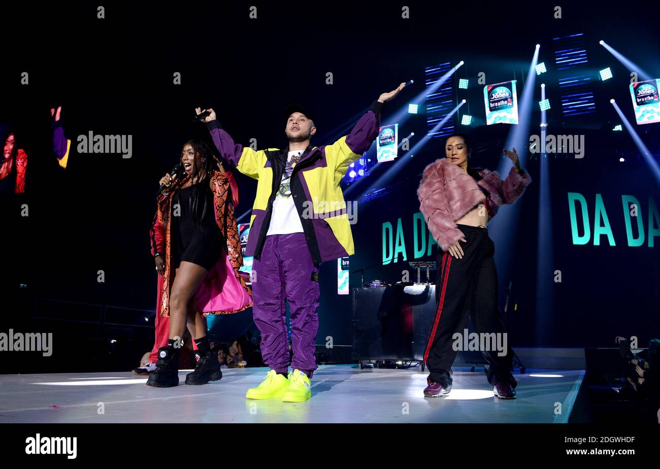 Jax Jones performs on stage during day two of Capital's Jingle Bell ...