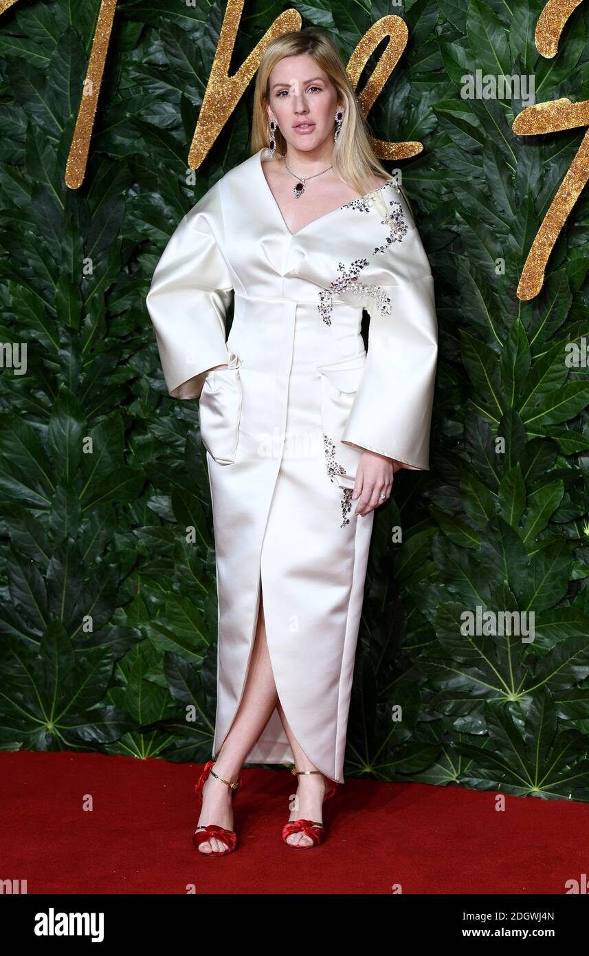 Ellie Goulding attending the Fashion Awards in association with ...