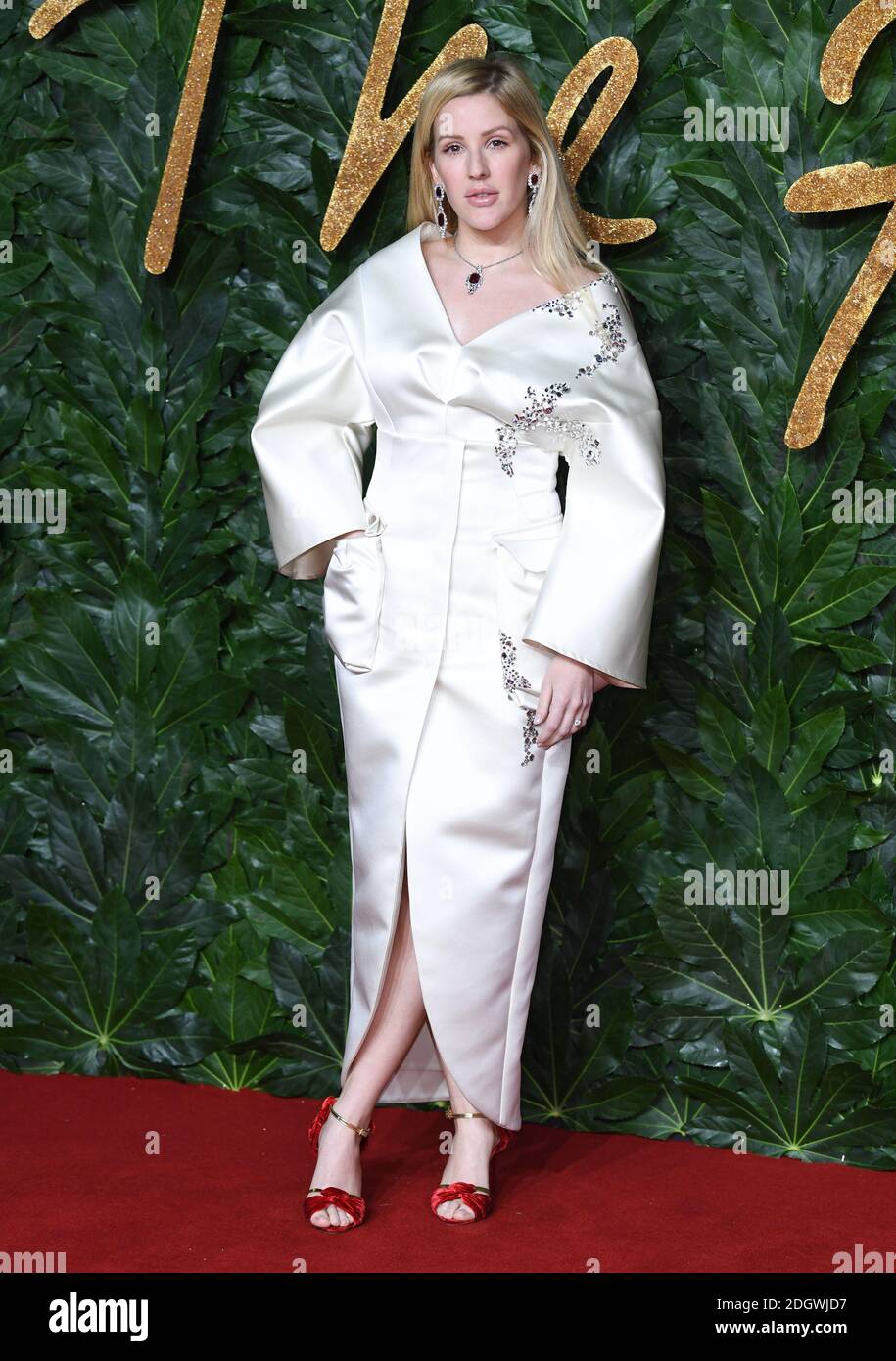 Ellie Goulding attending the Fashion Awards in association with ...