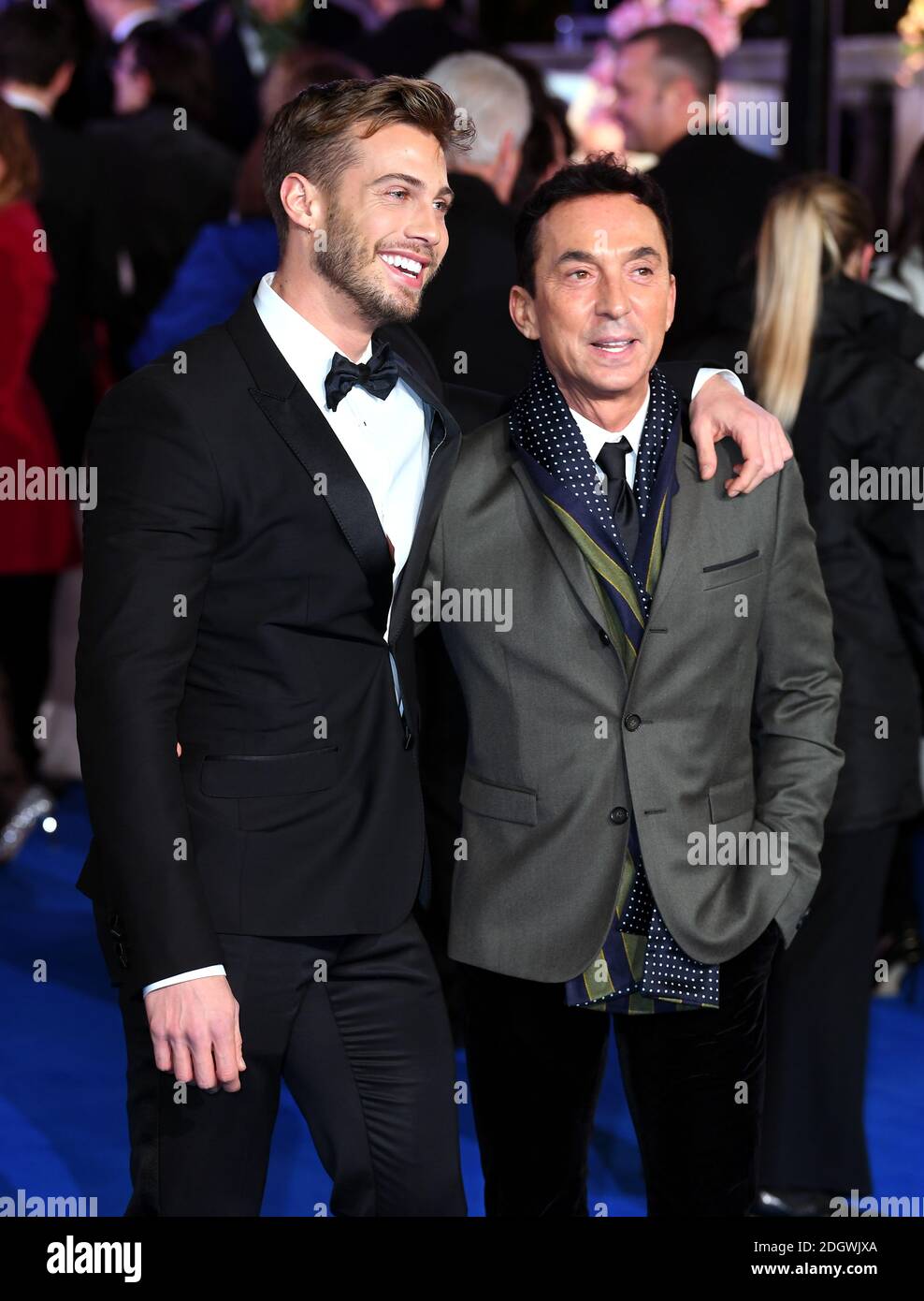 Bruno Tonioli and Matt Law attending the Mary Poppins Returns European ...