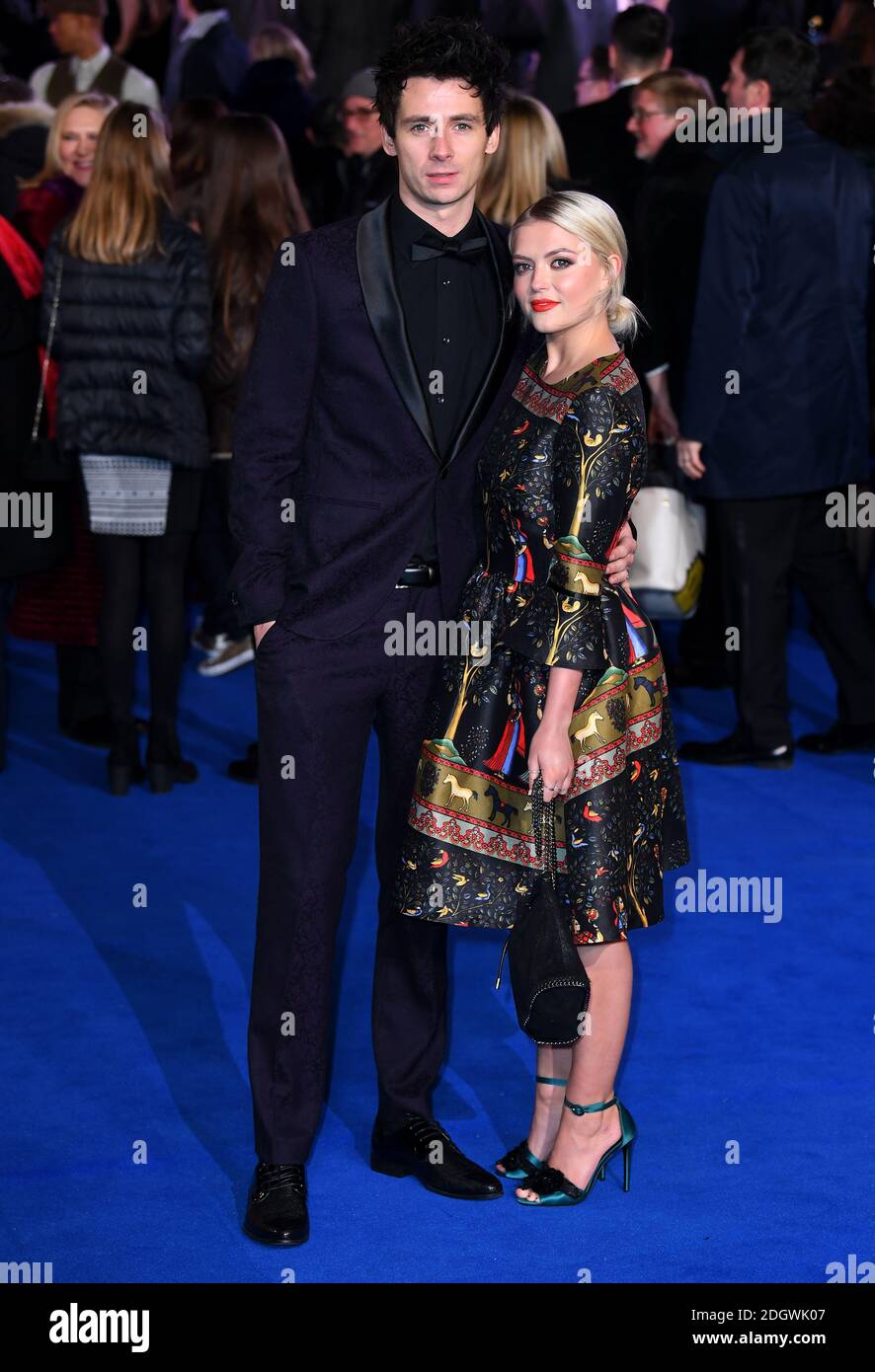 Tom Leech and Lucy Fallon attending the Mary Poppins Returns European ...