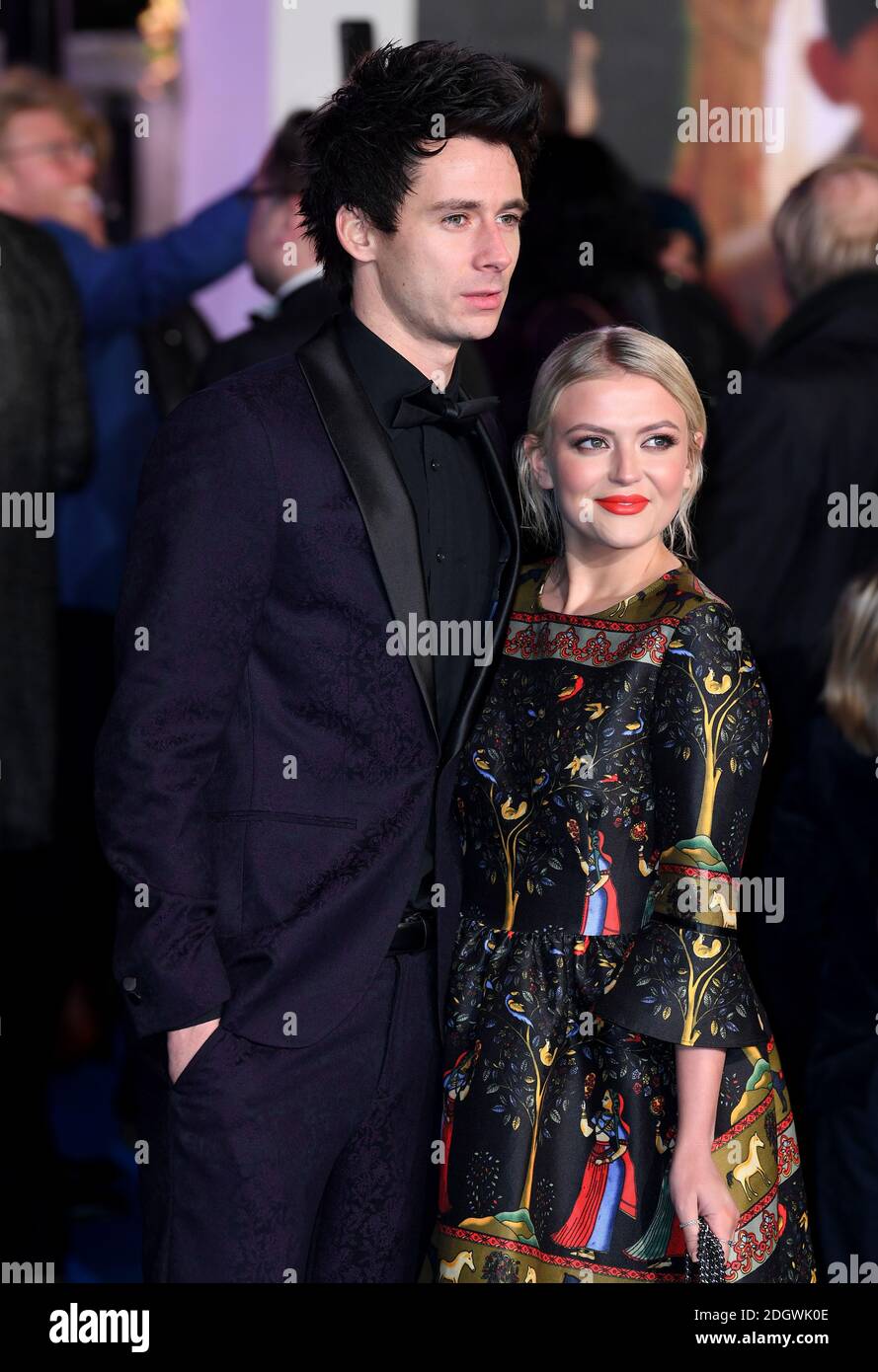 Tom Leech and Lucy Fallon attending the Mary Poppins Returns European ...