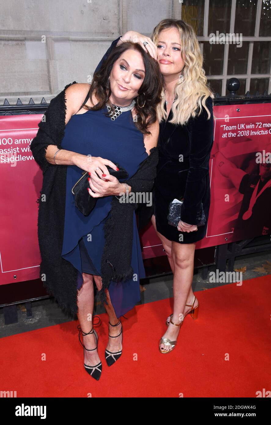 Emliy Atack (right) and mother Kate Robbins arriving at The Sun ...