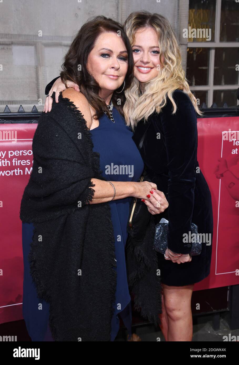 Emliy Atack (right) and mother Kate Robbins arriving at The Sun ...