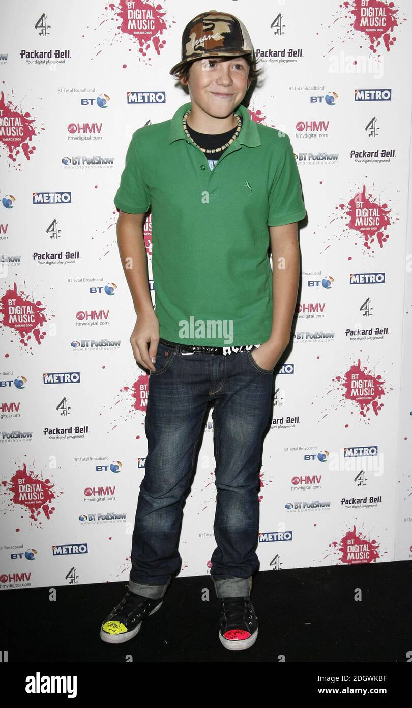 Little Chris arriving at the BT Digital Music Awards 2006 at the Camden ...