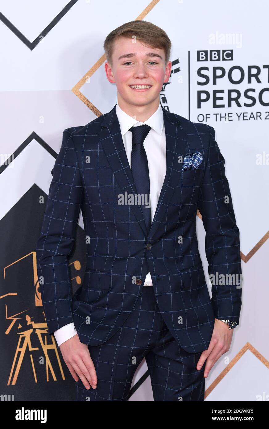 Billy Monger arriving at the BBC Sports Personality of the Year 2018 ...