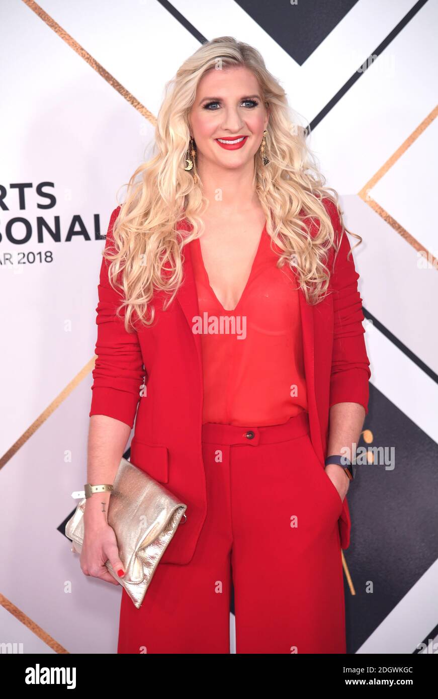 Rebecca Adlington arriving at the BBC Sports Personality of the Year ...