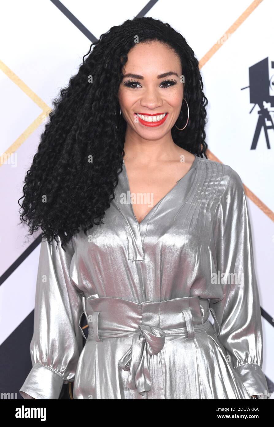 Michelle Ackerley arriving at the BBC Sports Personality of the Year ...