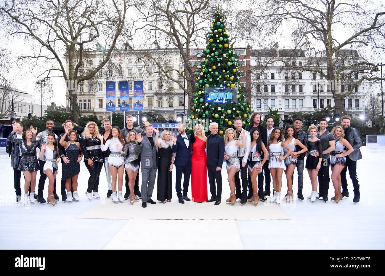 Lukasz Rozycki (left to right), Didi Conn, Richard Blackwood, Carlotta ...