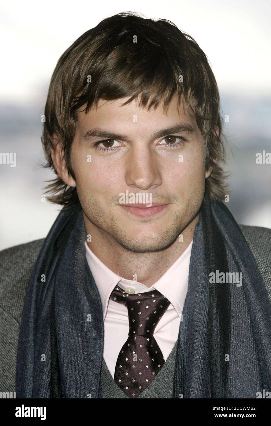 Aston Kutcher attending the The Guardian photocall, St Katherine's Way ...