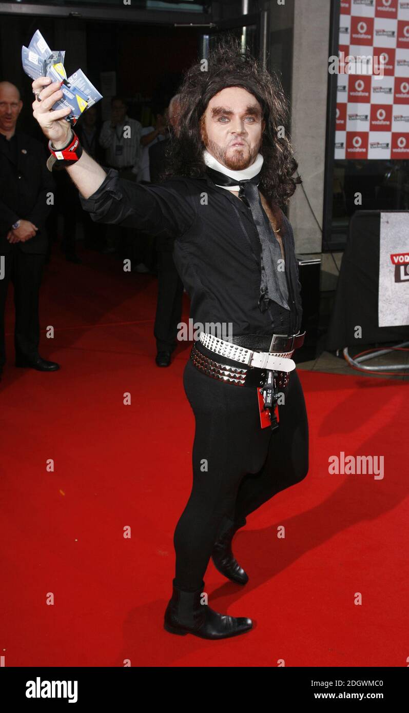 Avid Merrion at the Vodafone Live Awards 2006, the Camden Roundhouse ...