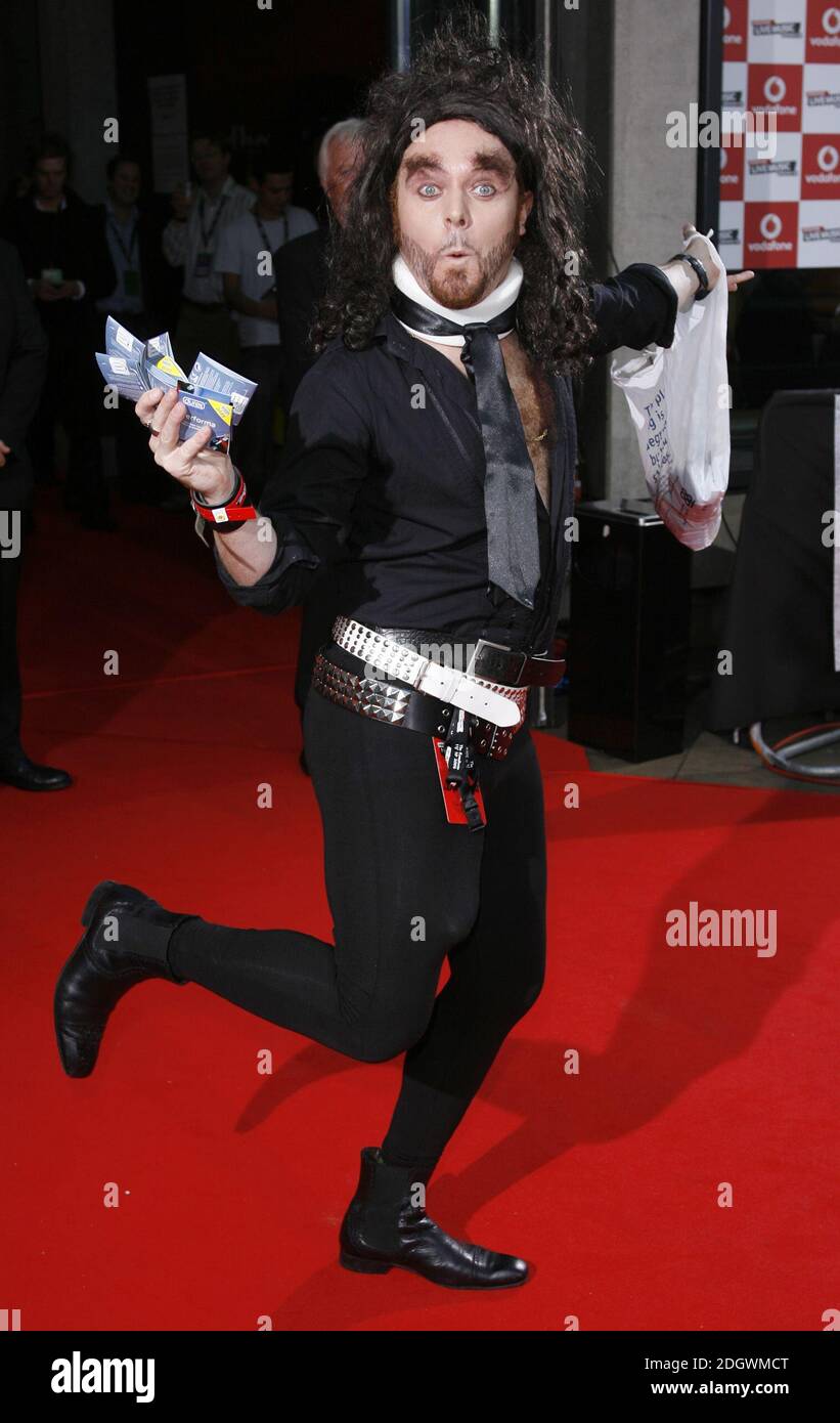 Avid Merrion at the Vodafone Live Awards 2006, the Camden Roundhouse ...