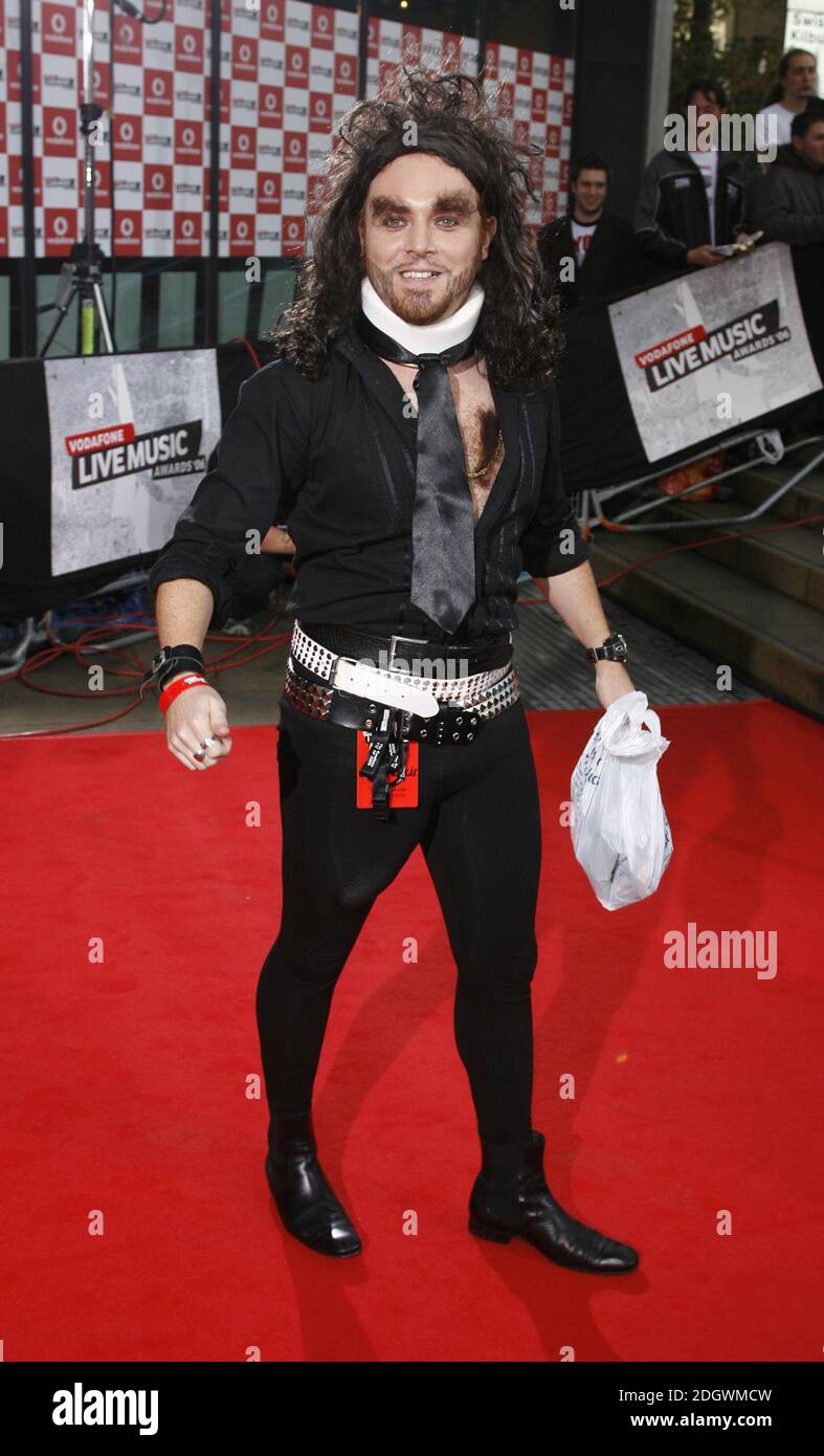 Avid Merrion at the Vodafone Live Awards 2006, the Camden Roundhouse ...