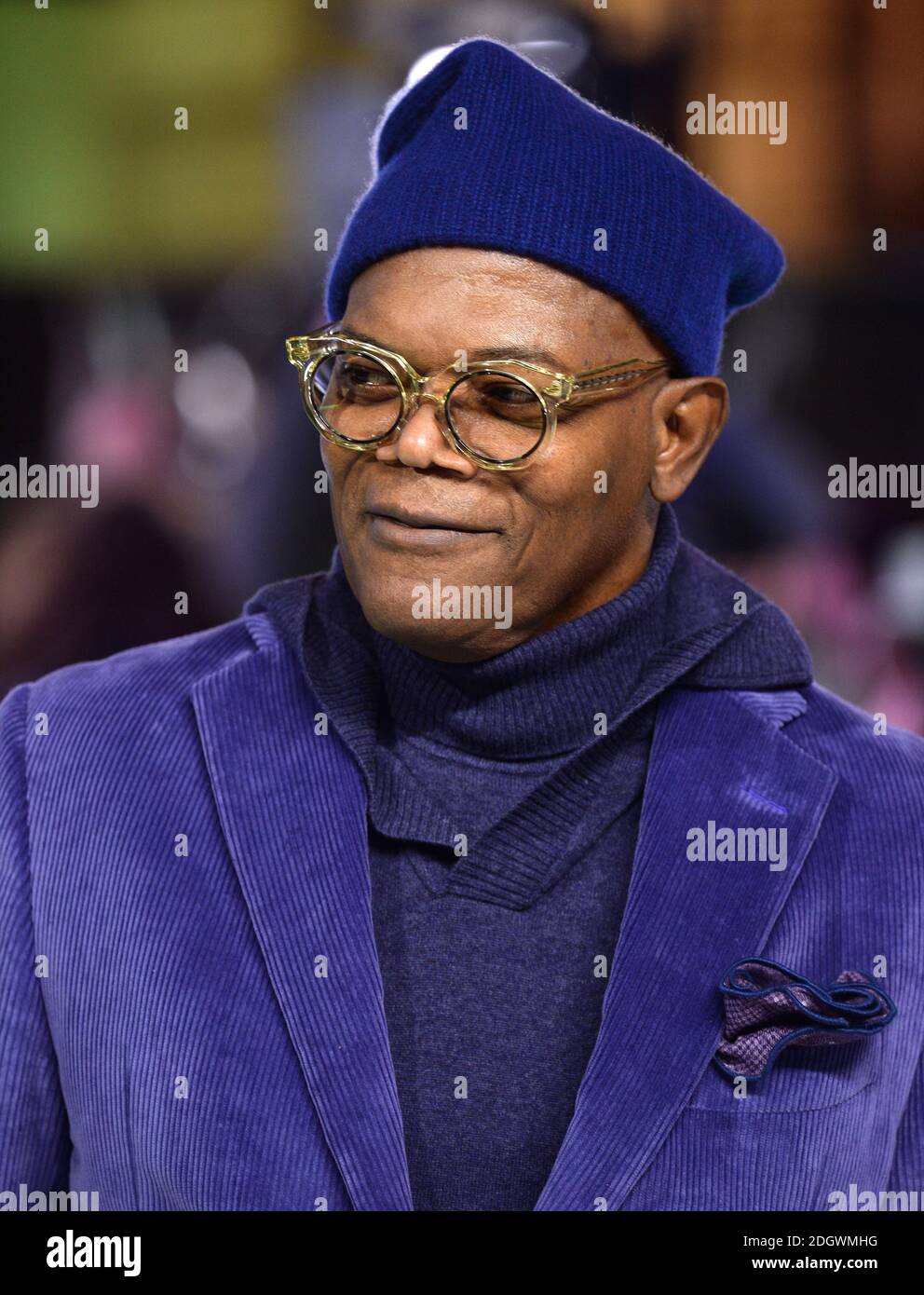 Samuel L. Jackson attending the Glass European Premiere at Curzon ...