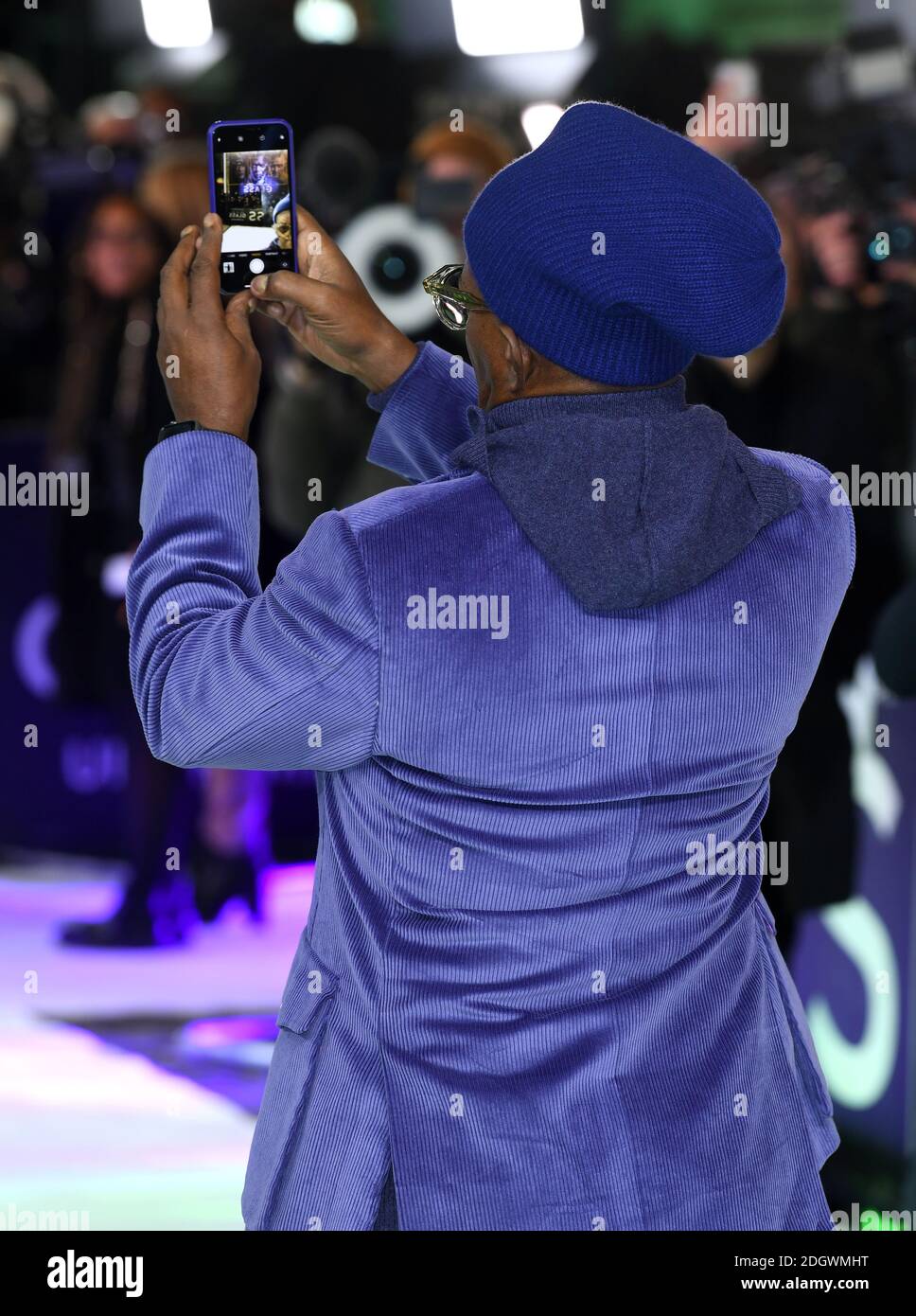 Samuel L. Jackson attending the Glass European Premiere at Curzon ...