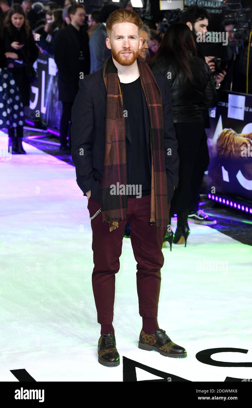 Neil Jones attending the Glass European Premiere at Curzon Mayfair ...