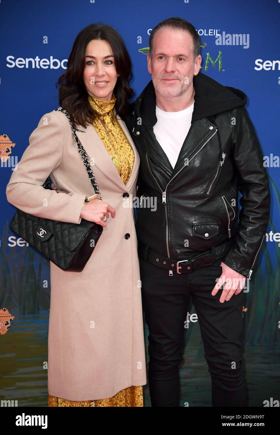 Chris Moyles and Tiffany Austin attending the Cirque Du Soleil Totem ...