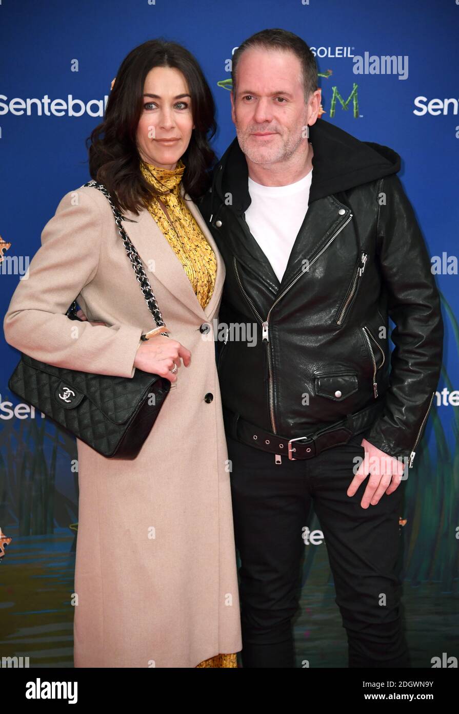 Chris Moyles and Tiffany Austin attending the Cirque Du Soleil Totem ...