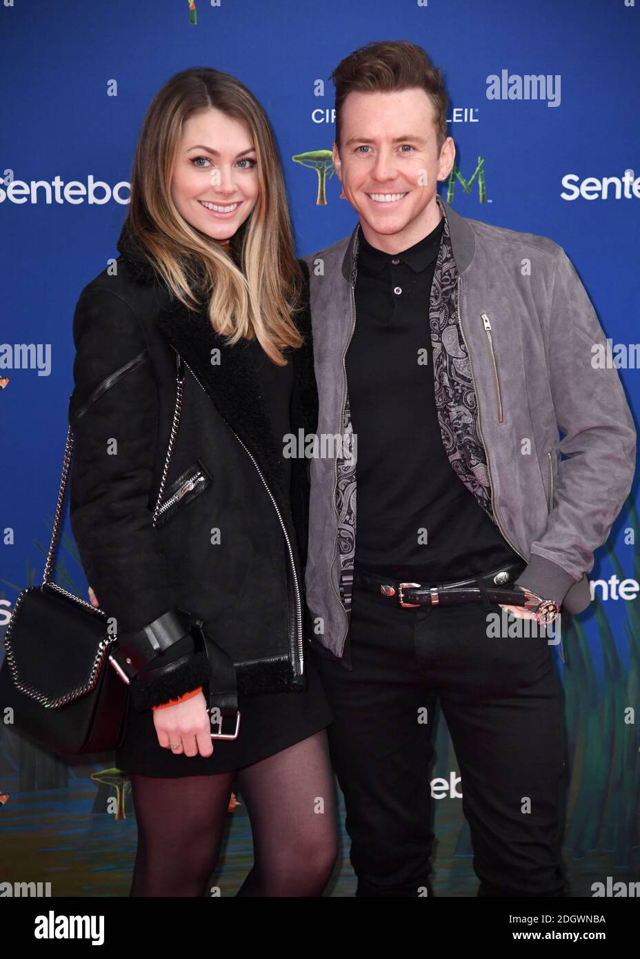 Danny Jones and Georgia Horsley attending the Cirque Du Soleil Totem ...