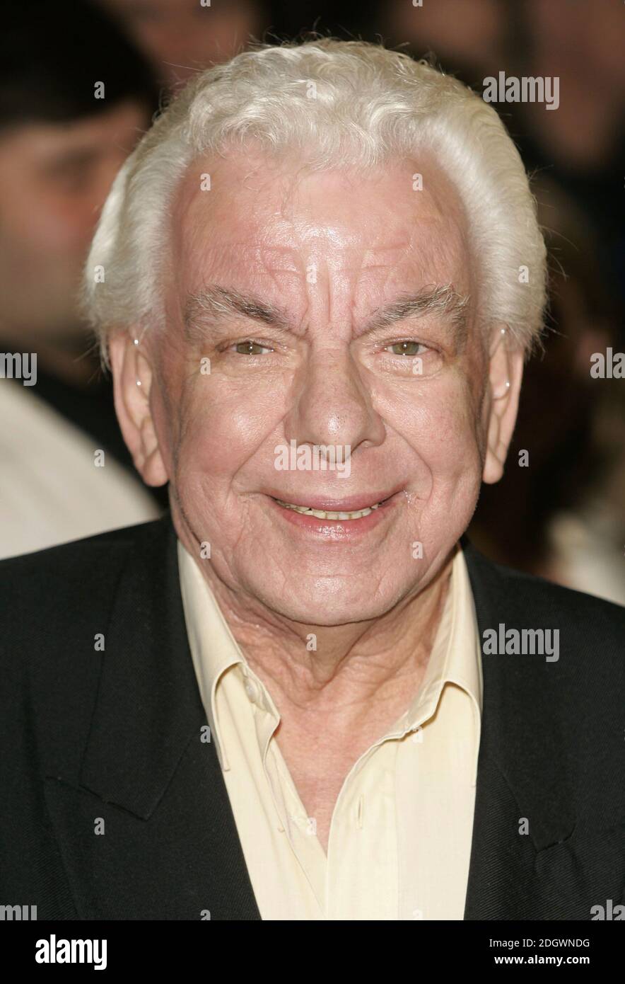 Barry Cryer arriving at the Spamalot stage show Gala Night Opening, The ...