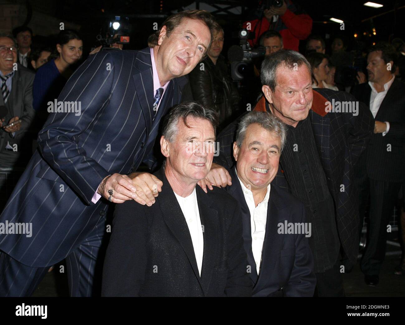 Monty Python Cast arriving at the Spamalot stage show Gala Night ...