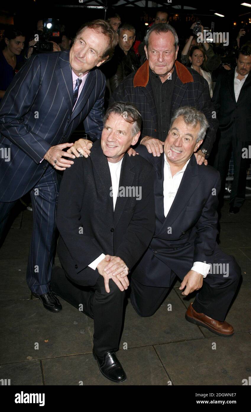 Monty Python Cast arriving at the Spamalot stage show Gala Night ...