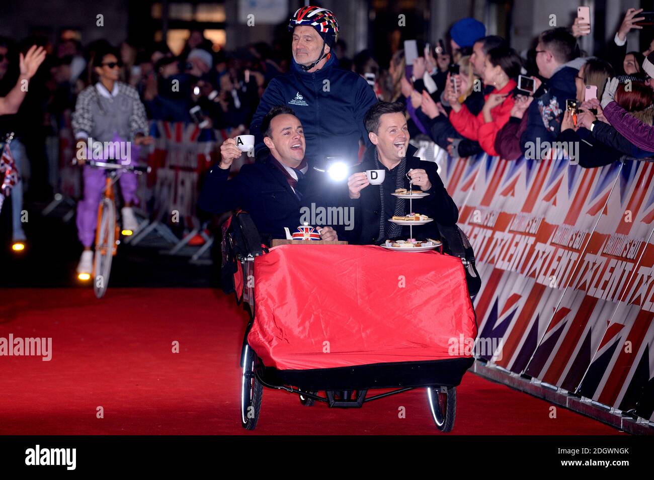 Anthony McPartlin and Declan Donnelly aka Ant and Dec arrive at the ...