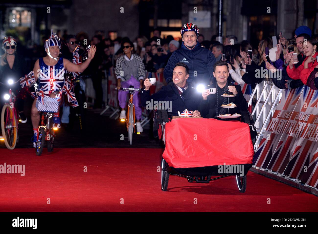 Anthony McPartlin and Declan Donnelly aka Ant and Dec arrive at the ...