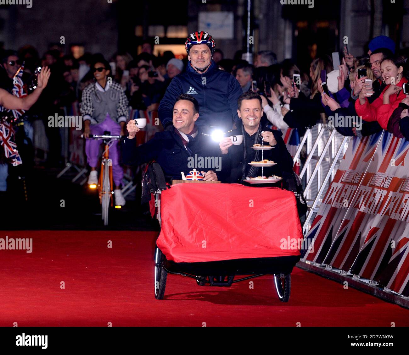 Anthony McPartlin and Declan Donnelly aka Ant and Dec arrive at the ...