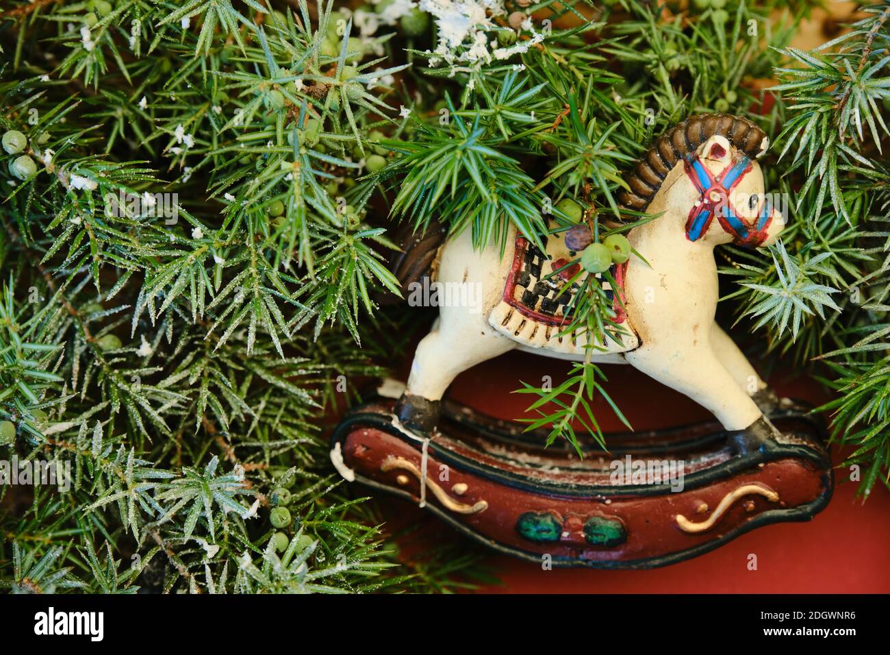 White rocking horse hi-res stock photography and images - Alamy