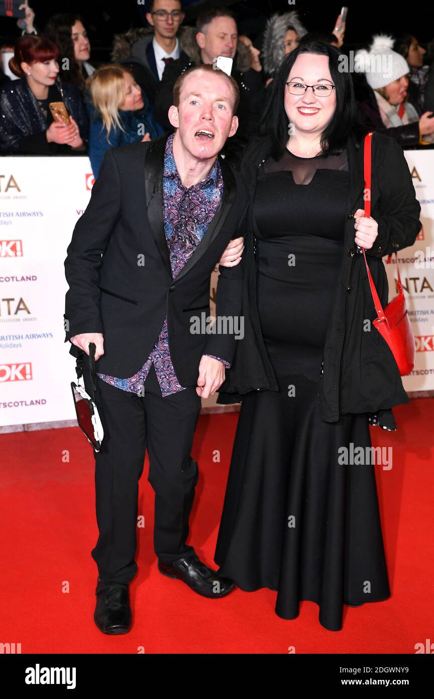 Lee Ridley (left) attending the National Television Awards 2019 held at ...