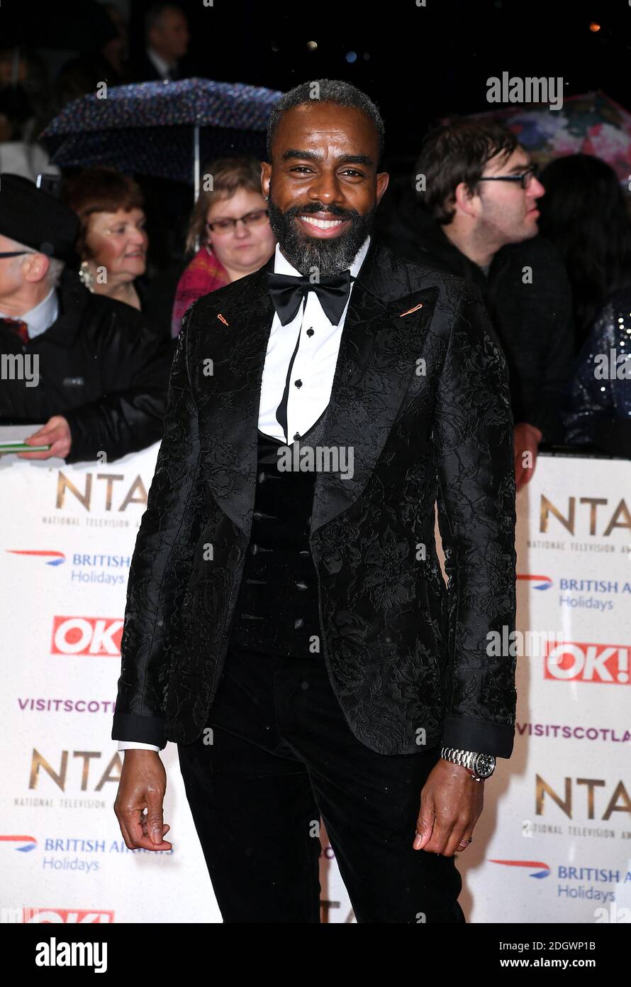 Charles "Chucky" Venn attending the National Television Awards 2019 ...