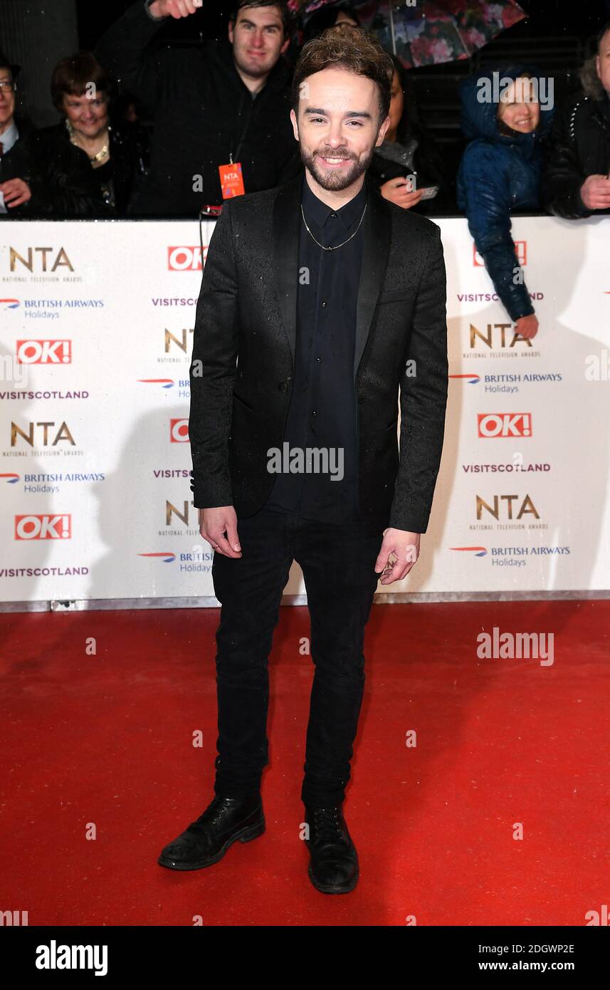 Jack P. Shepherd attending the National Television Awards 2019 held at ...