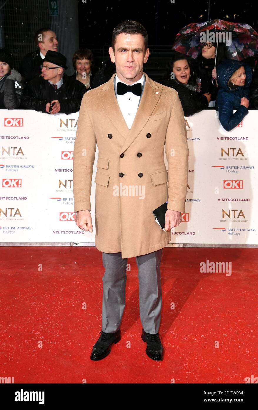 Scott Maslen attending the National Television Awards 2019 held at the ...