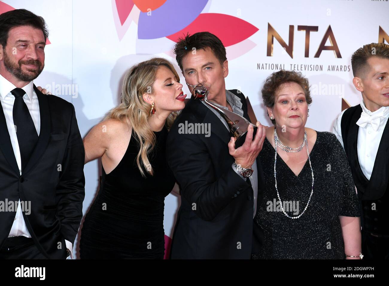 Nick Knowles, Emily Atack, John Barrowman, and Anne Hegerty in the ...