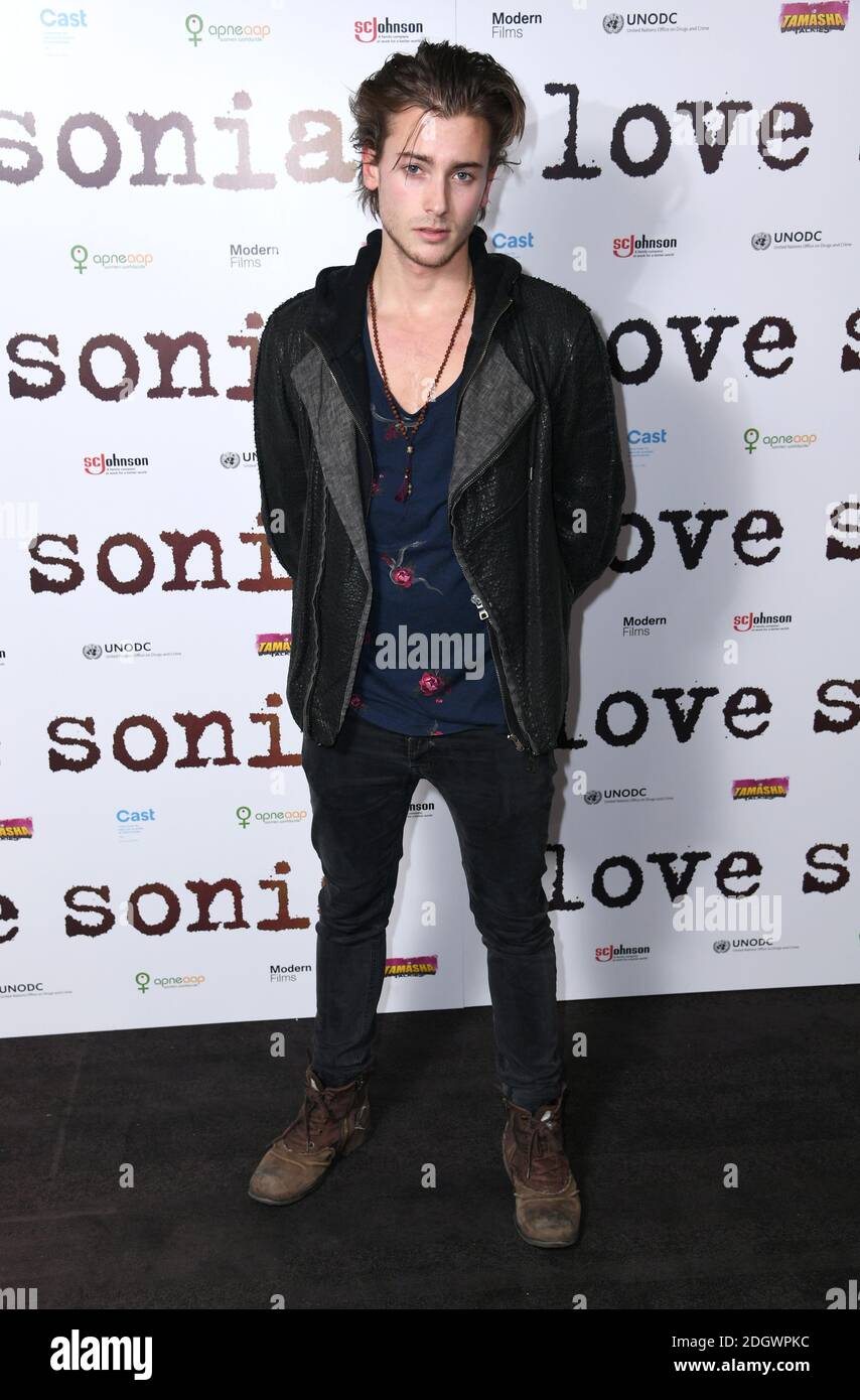 Elijah Rowen arriving at the UK Premiere of Love Sonia, Curzon ...