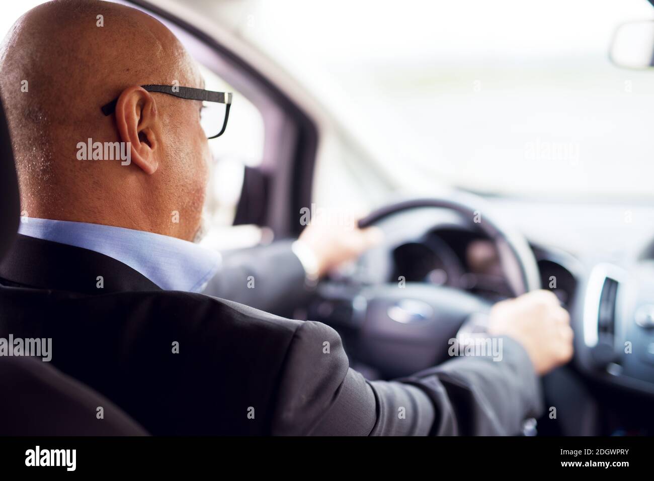 Senior businessman hands driving hi-res stock photography and images ...
