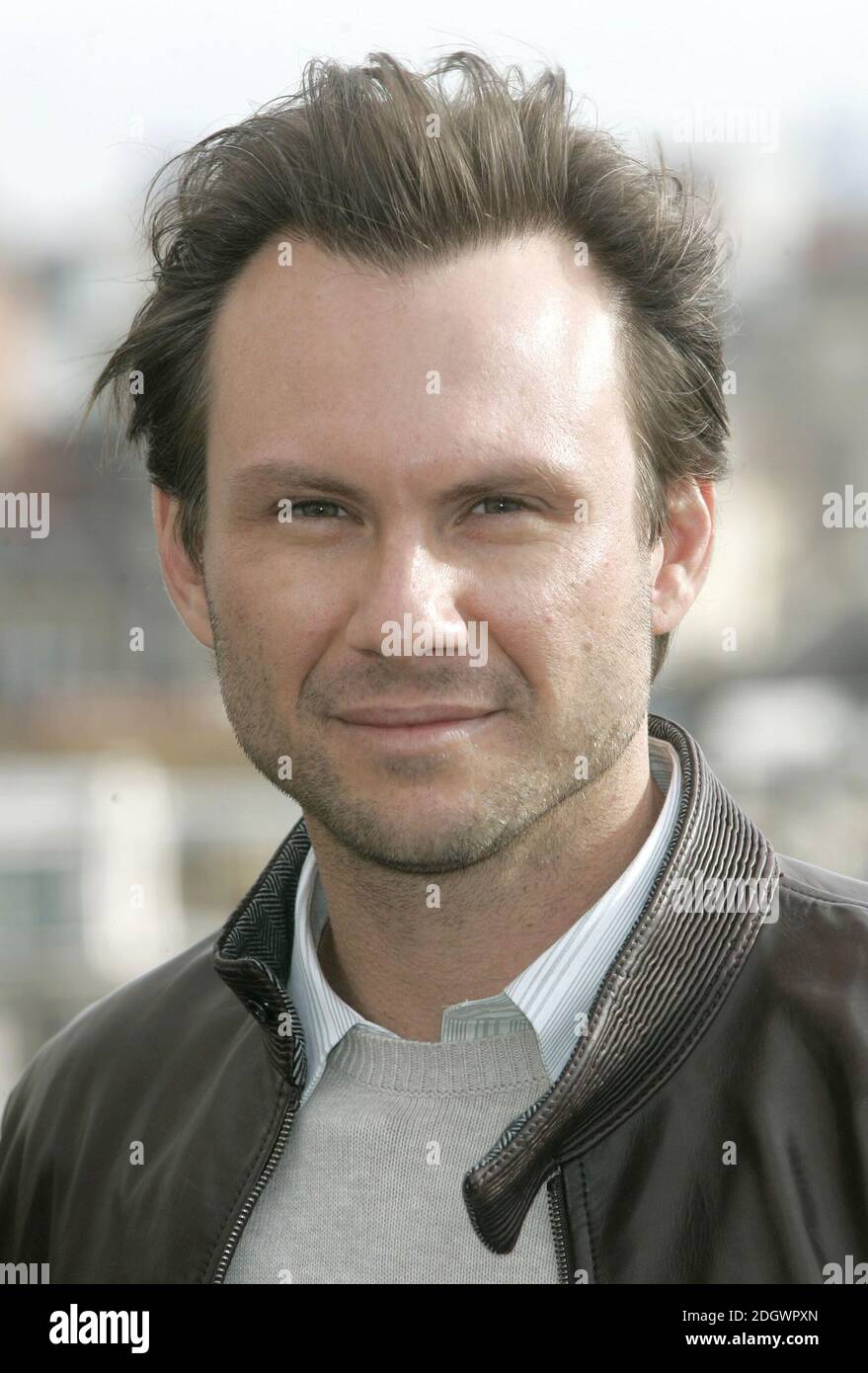 Christian Slater at the photocall for new film Bobby, about the ...