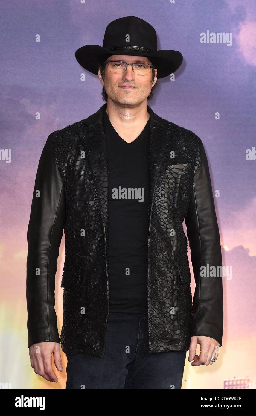 Robert Rodriguez attending the world premiere of Alita: Battle Angel ...