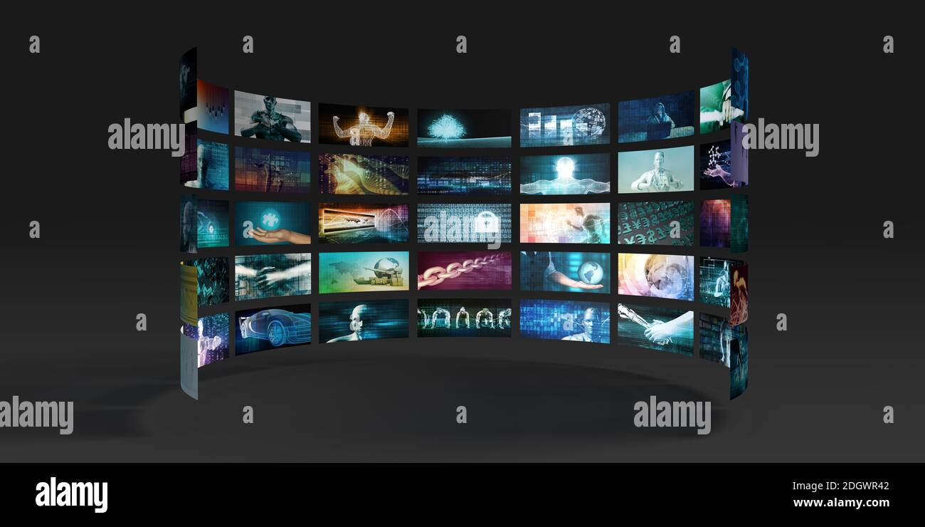 Video streaming solutions hi-res stock photography and images - Alamy