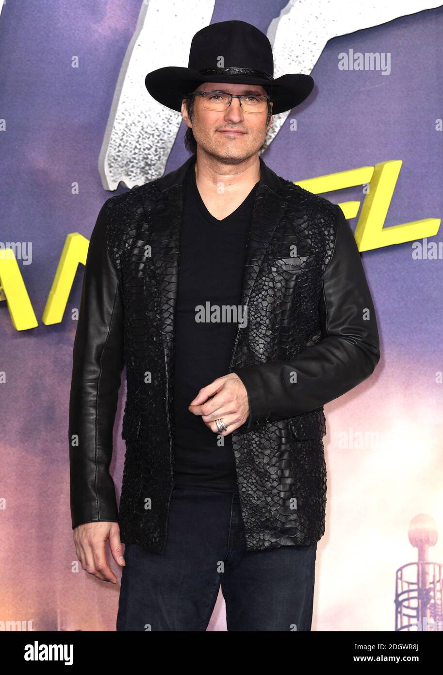 Robert Rodriguez attending the world premiere of Alita: Battle Angel ...