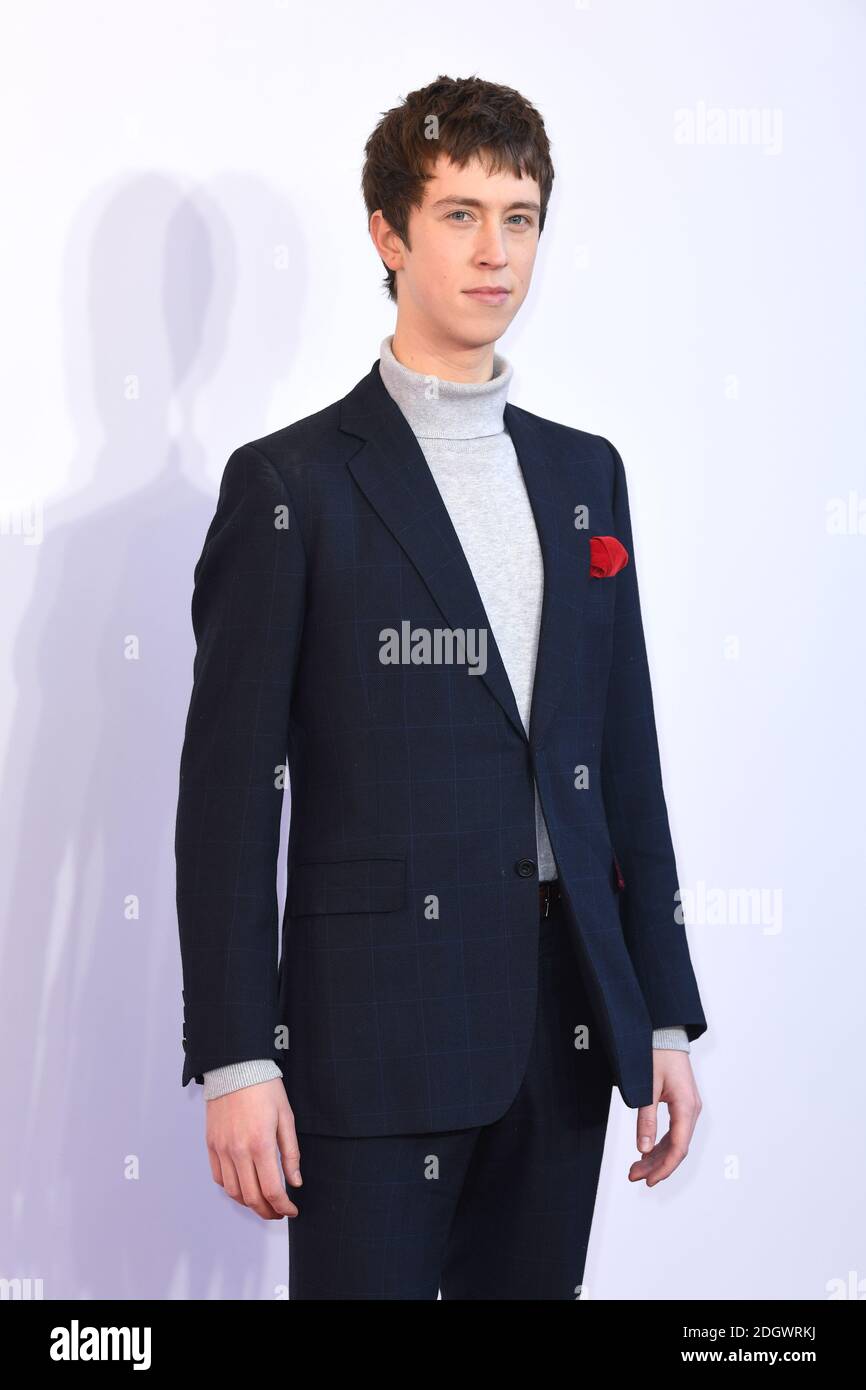 Angus Imrie arriving at the Gala Screening of The Kid Who Would Be King ...