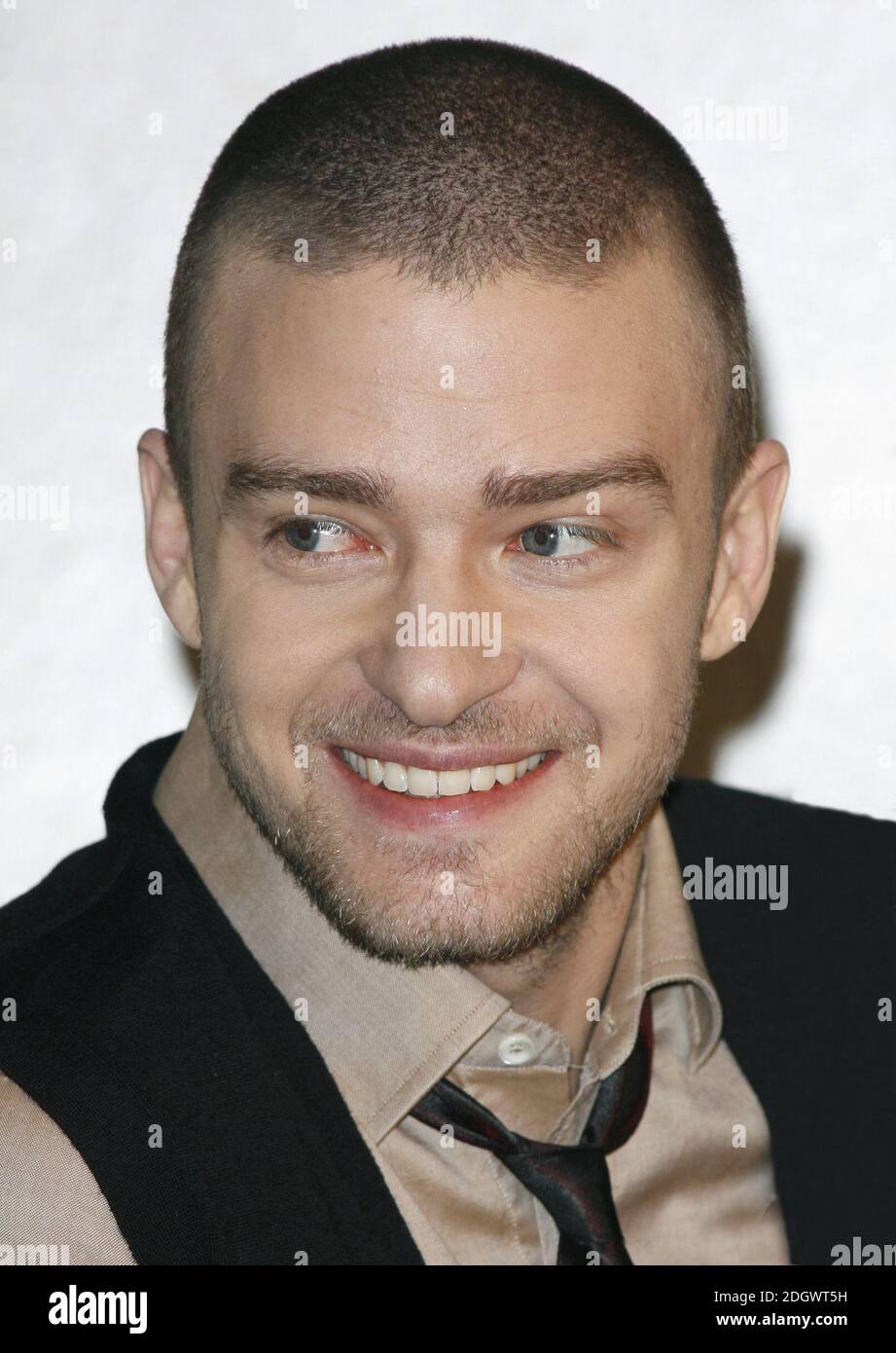 Justin Timberlake, the host of the MTV European Awards 2006 at a press ...