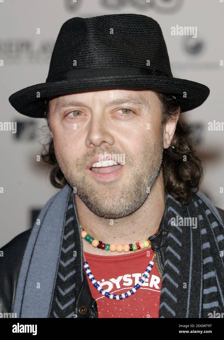 Lars Ulrich from Metallica attending the 2006 MTV Europe Music Awards ...