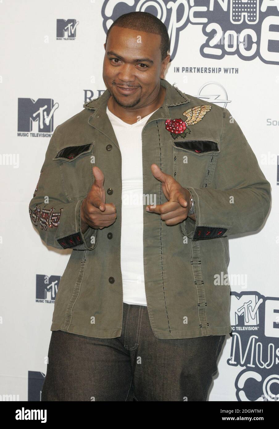 Timberland in the press room of the 2006 MTV Europe Music Awards in ...