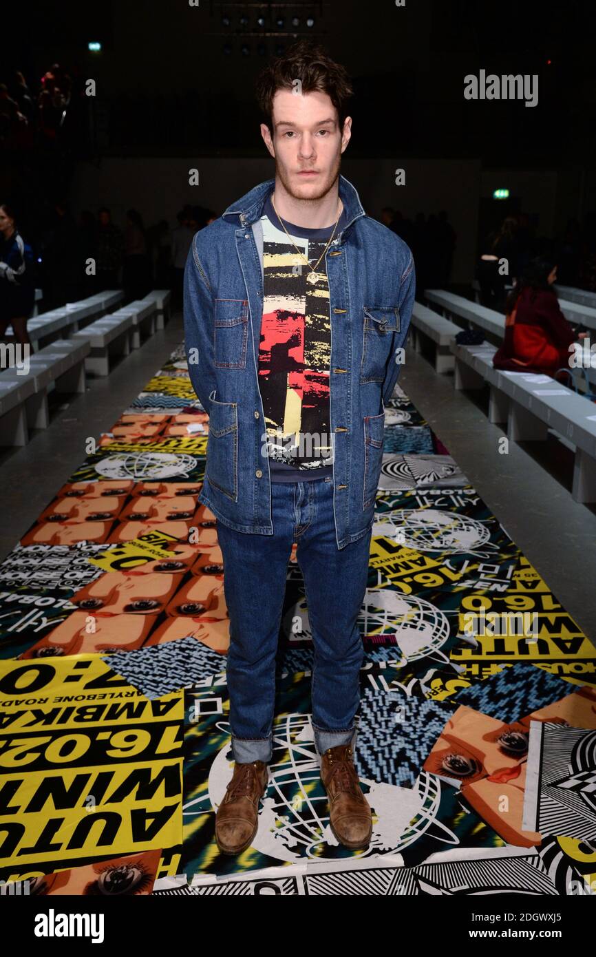 Connor Swindle and Aimee Lou Wood on the front row at the House of ...