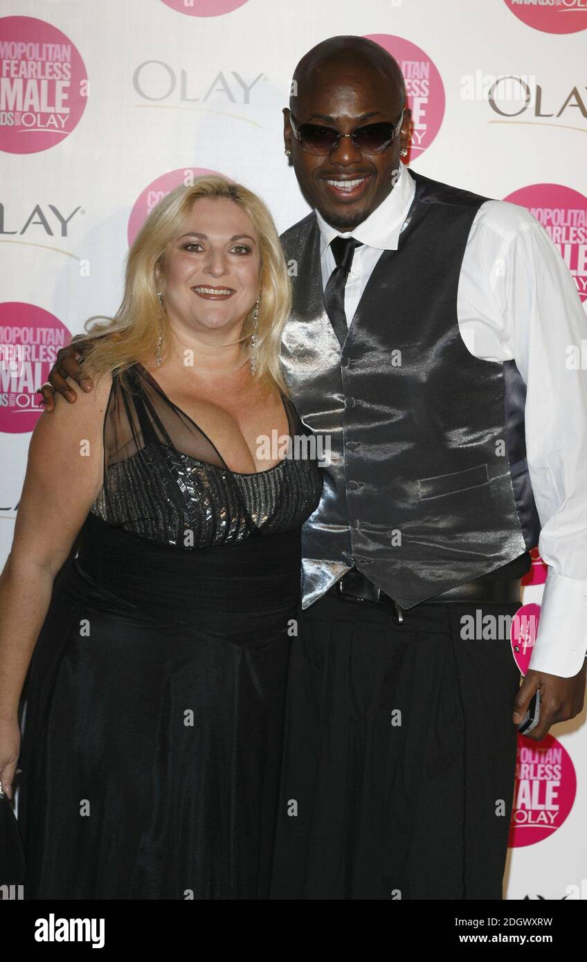 Vanessa Feltz arriving at the Cosmopolitan Fun Fearless Female Awards ...
