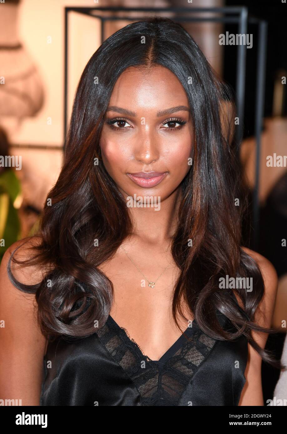 Jasmine Tookes visits Victoria's Secret New Bond Street, London ...
