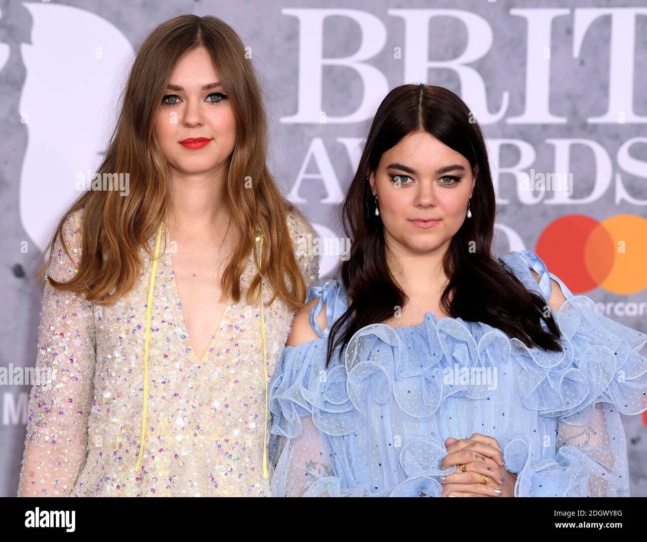 Johanna Soderberg and Klara Soderberg of First Aid Kit attending the ...